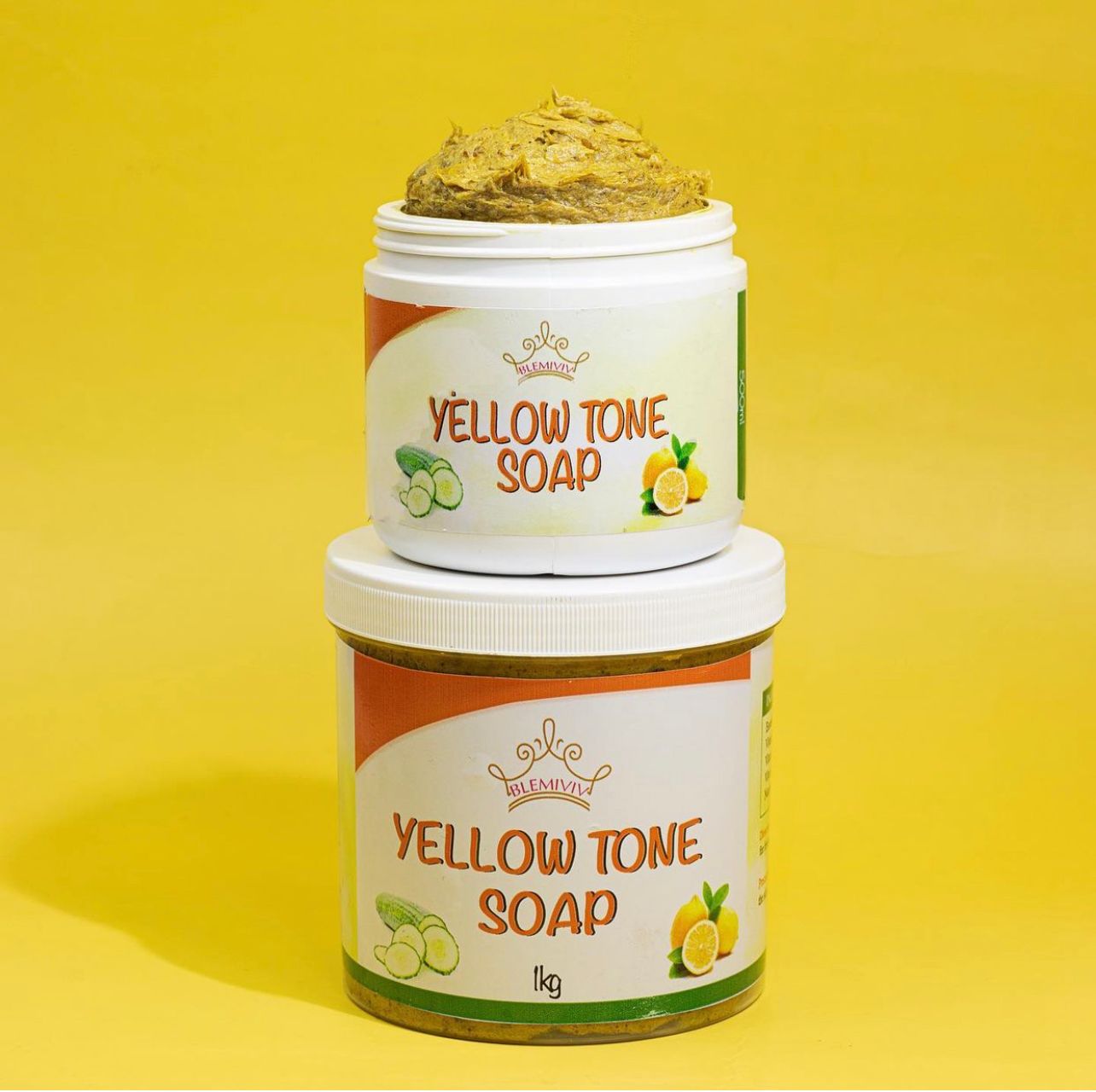 Yellow Tone Soap – Blemiviv Skin Care